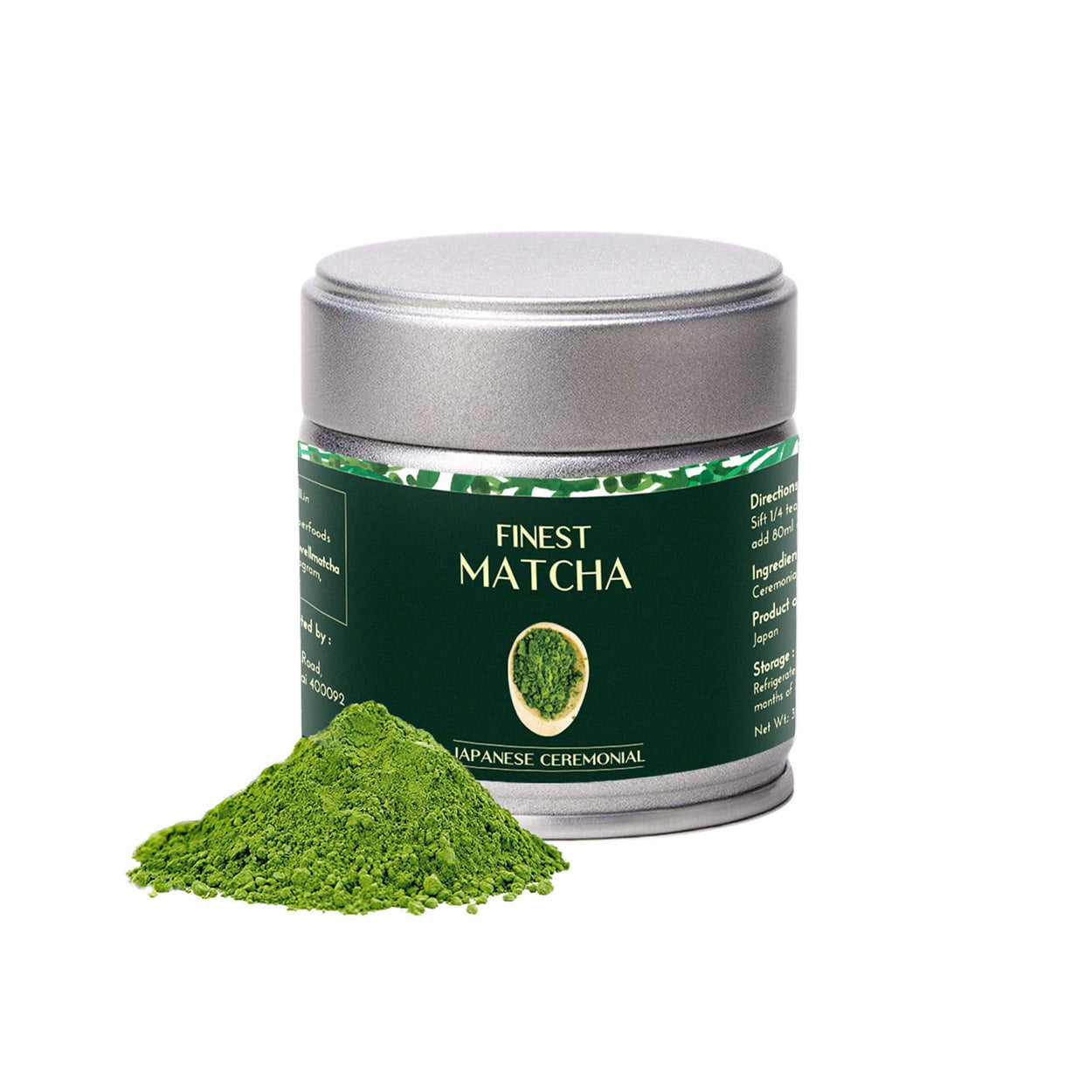 Matcha Green Tea | India | Heapwell Superfoods