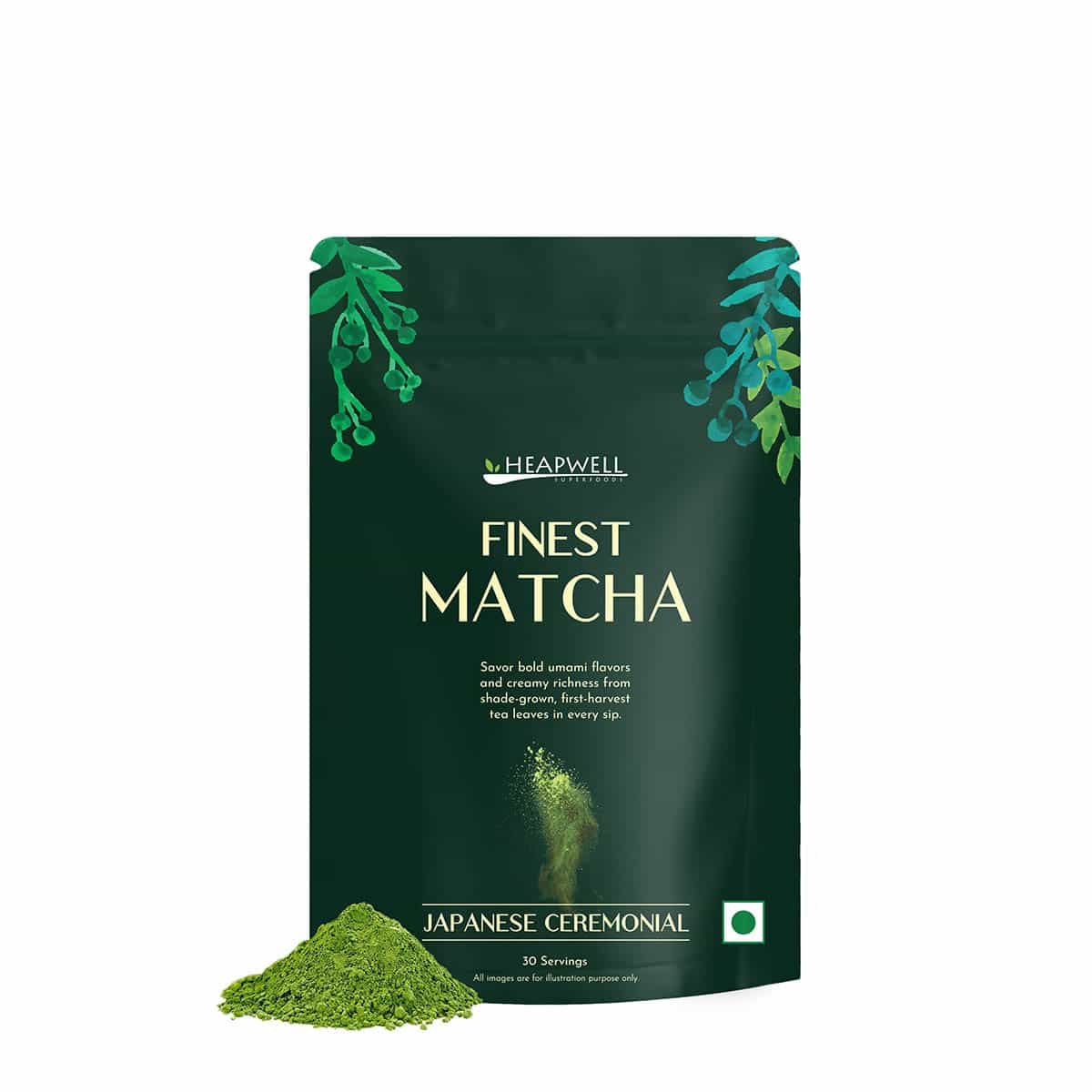 Matcha Green Tea | India | Heapwell Superfoods